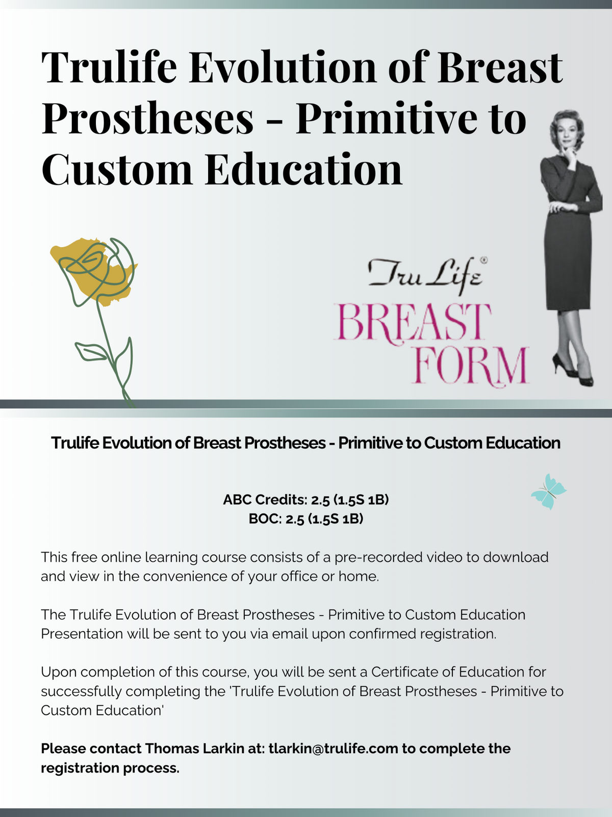 USA - Trulife Evolution of Breast Prostheses - Primitive to Custom Edu